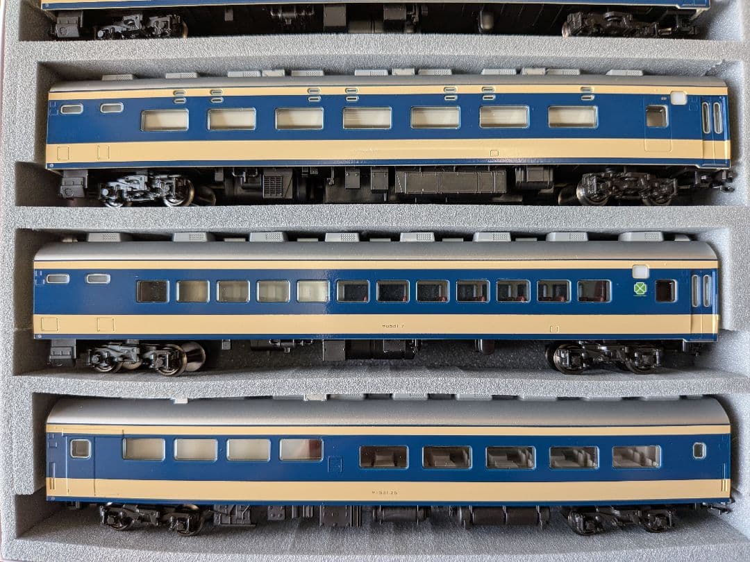 KATO【自作室内灯入り581/583系】10-1717等　計12両