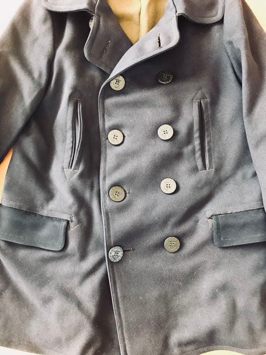 30’s U.S.NAVY 4Pocket Pea-Coat 13星pコート実物
