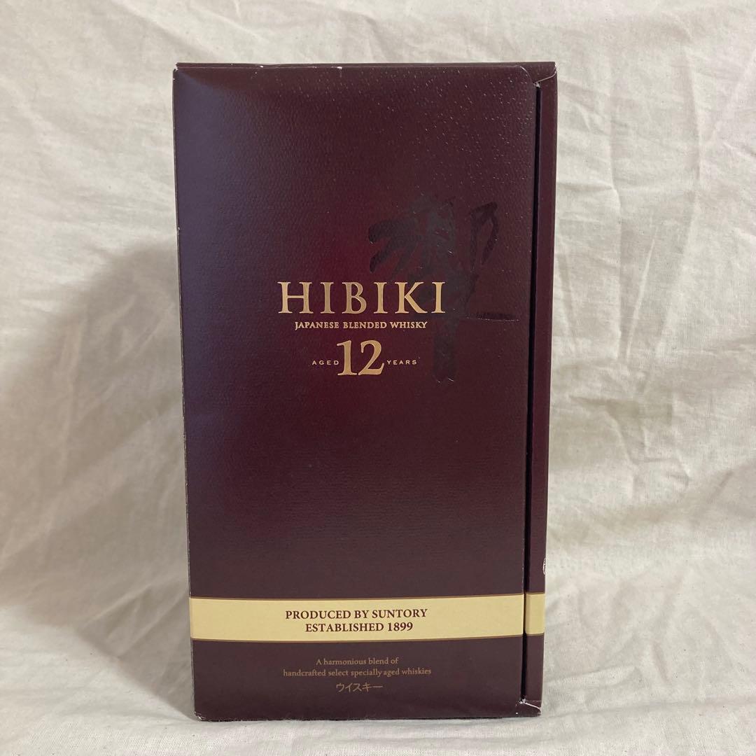 HIBIKI 響 12年 リーフレット、箱付き、700ml