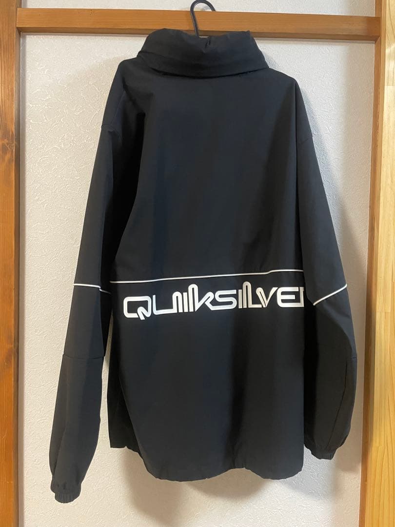 QUIKSILVER ブラック スノーボードジャケット Lサイズ