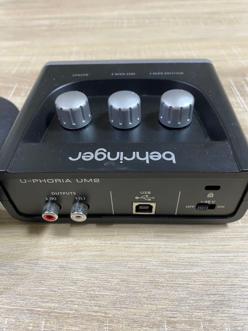 behringer U-PHORIA UM2 XM8500 録音セット一式