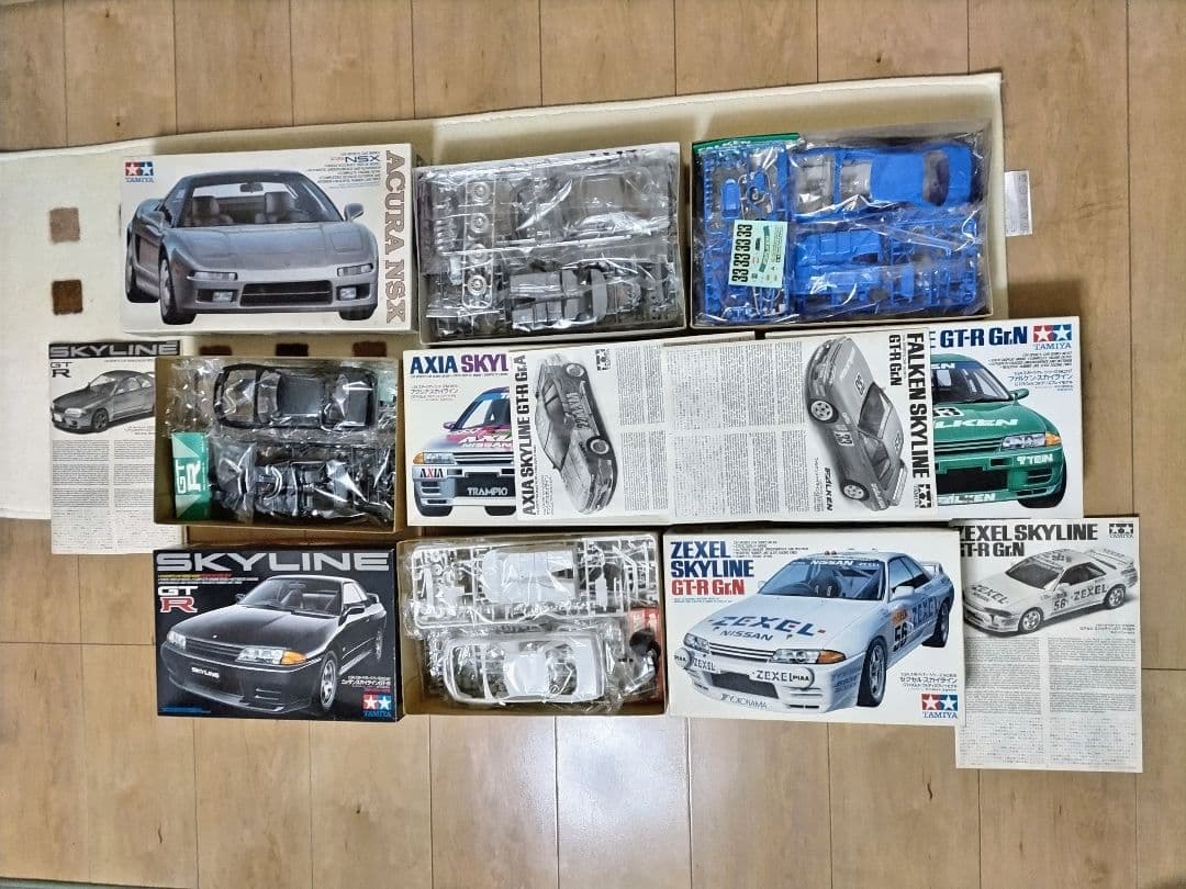 Tamiya SKYLINE GT-R プラモデル 5点セット