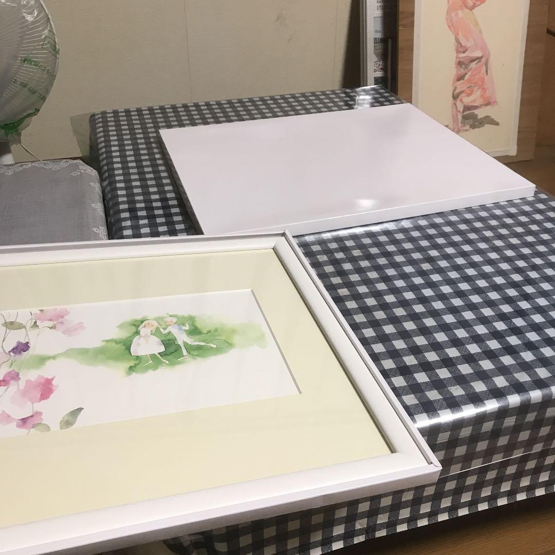 いわさきちひろ 水彩画 新品 箱付き 美品 最終値下げ