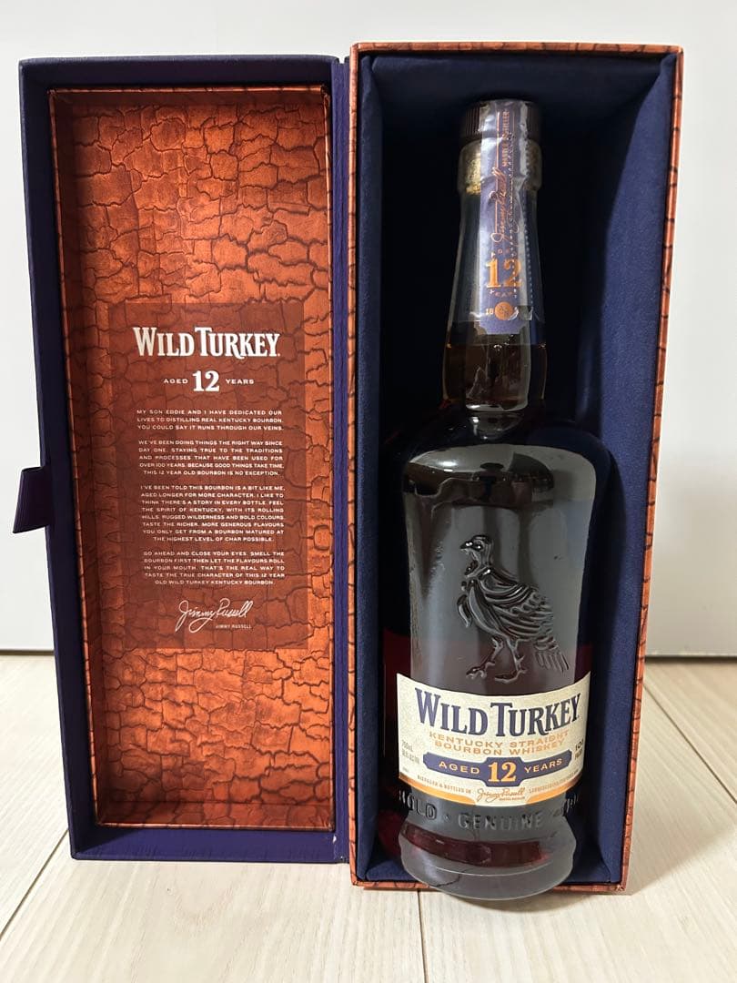 WILD TURKEY AGED 12 YEARS ワイルドターキー
