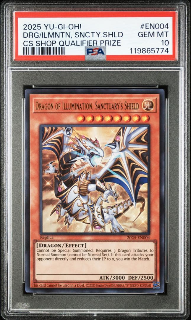 【PSA10】Dragon of Illumination ウルトラレア