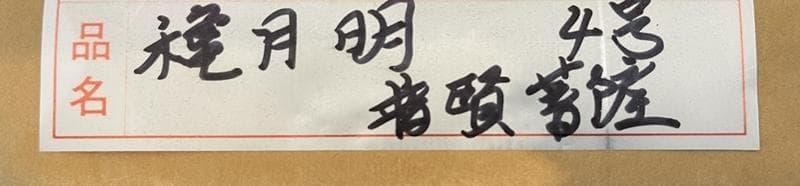 真作保証　孤高の画家　穐月明　普賢菩薩　4号　肉筆　水墨画巨匠　岡崎清光堂額装