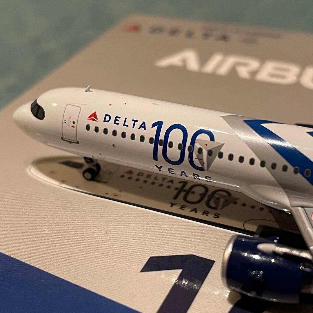DELTA A321neo デルタ航空 100周年 エアーバス NG 1:400