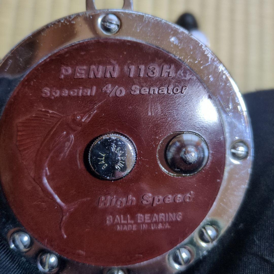 PENN 113H Special 4/0 Senator 両軸リール