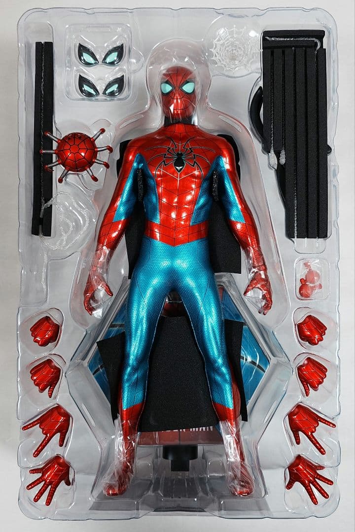 【ホットトイズ】スパイダーマン（スパイダー・アーマーＭＫ ＩＶスーツ版）