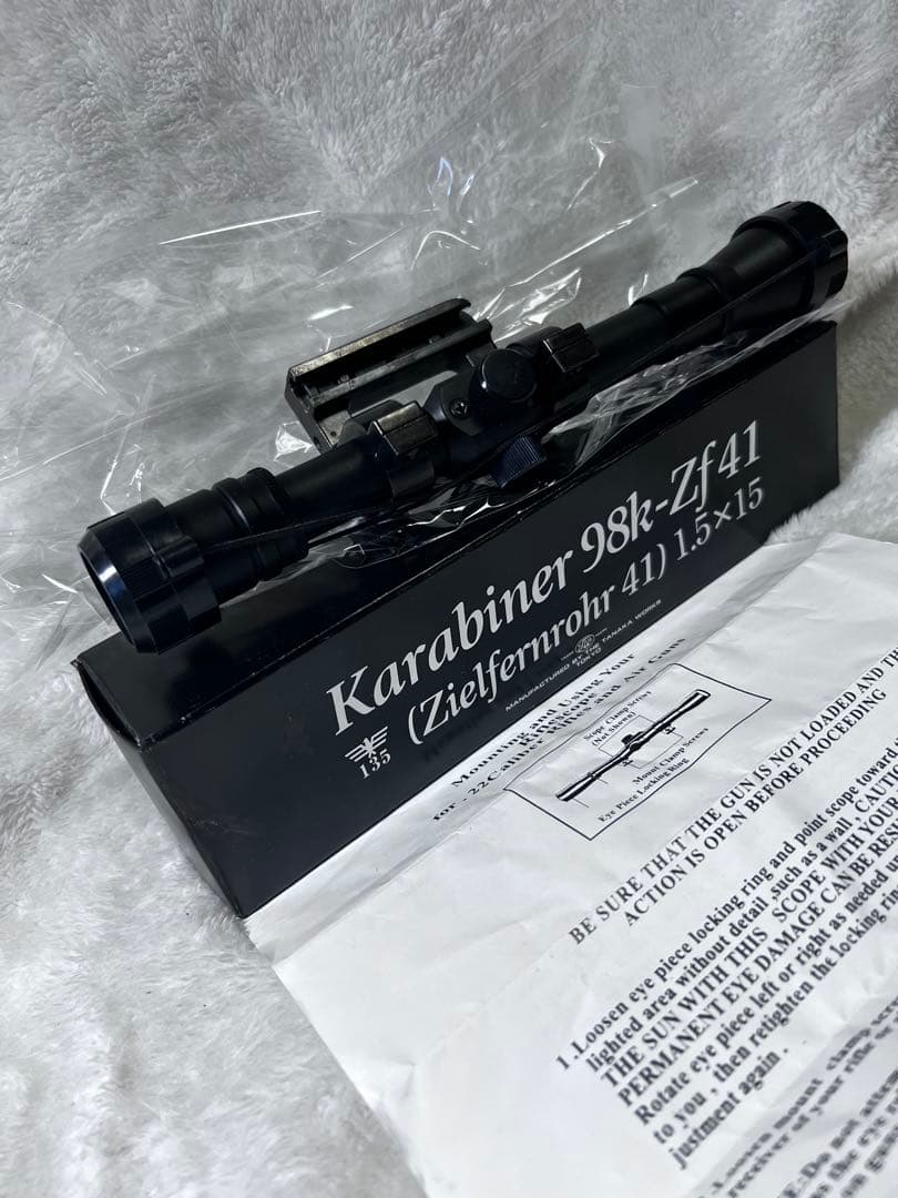 タナカKarabiner 98k-Zf41 スコープ 1.5×15