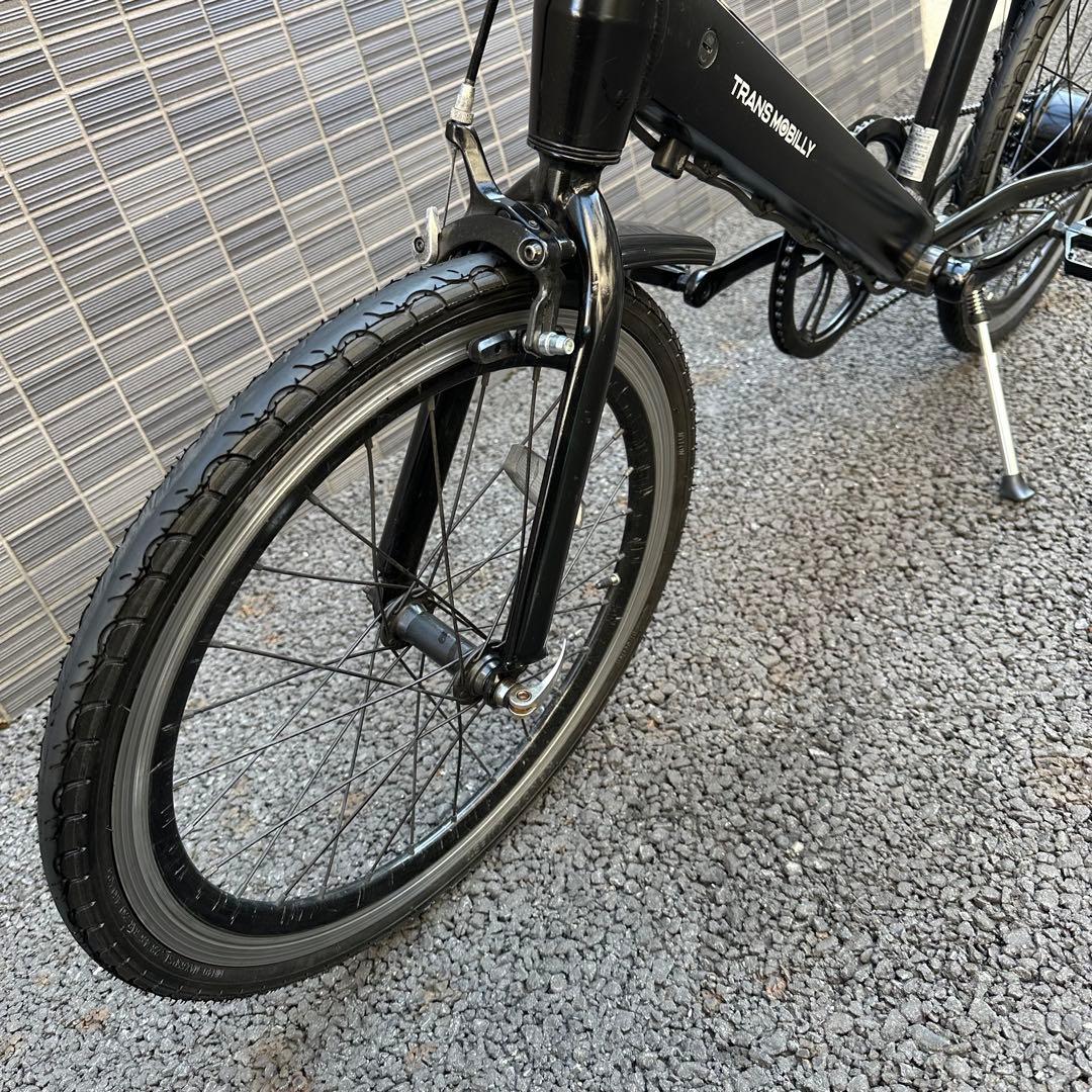 TRANS MOBILLYトランスモバイリー207E 電動アシスト自転車ブラック