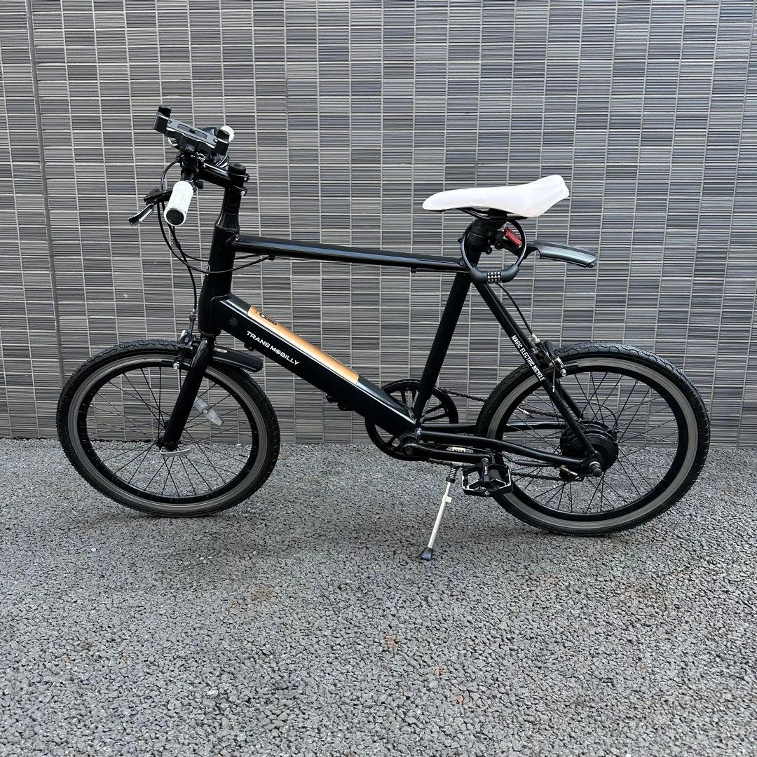 TRANS MOBILLYトランスモバイリー207E 電動アシスト自転車ブラック