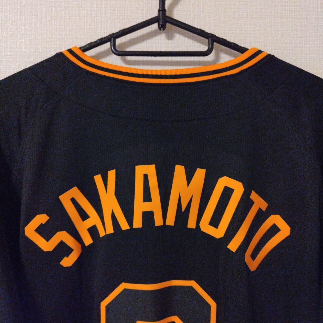 読売ジャイアンツ 坂本勇人 ブラックチャンピオンエンブレム ユニフォーム　XL