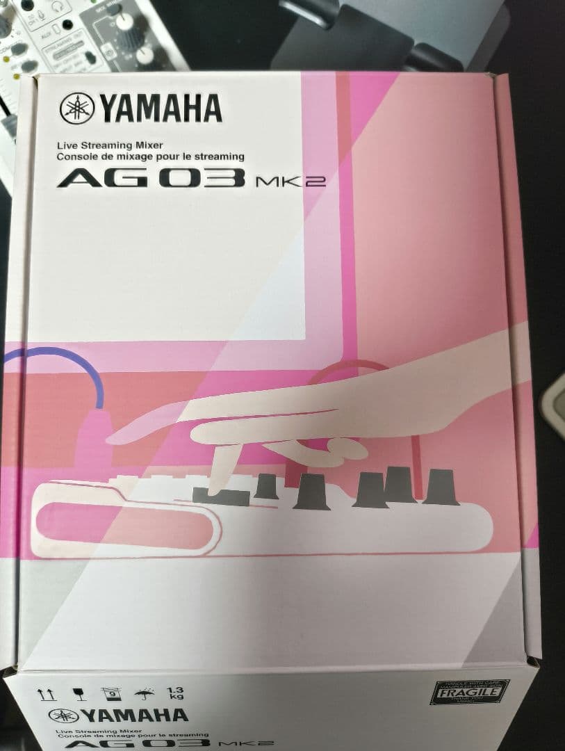 YAMAHA AG03 MK2 ライブストリーミングミキサー ホワイト