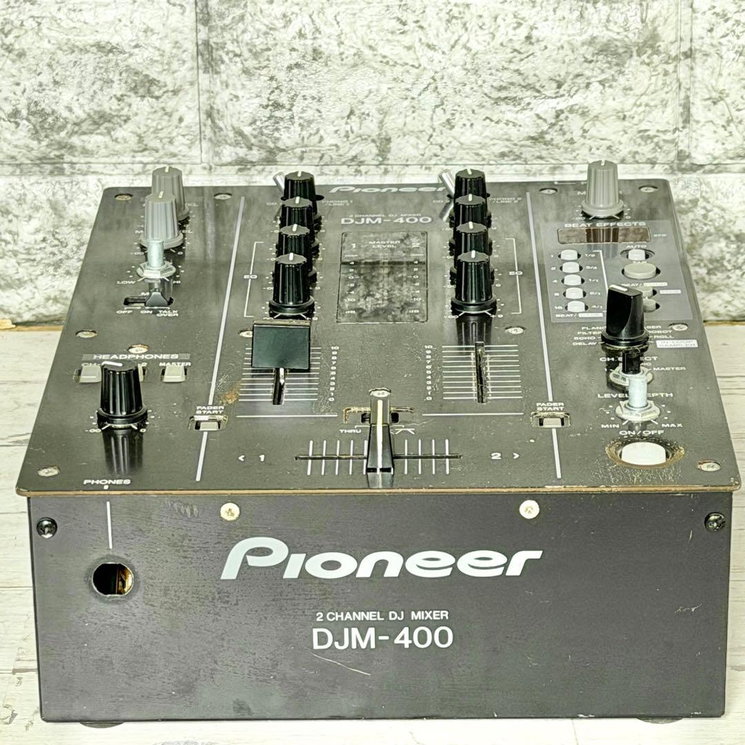 ジャンク品 Pioneer DJ「DJM-400」コンパクトDJミキサー
