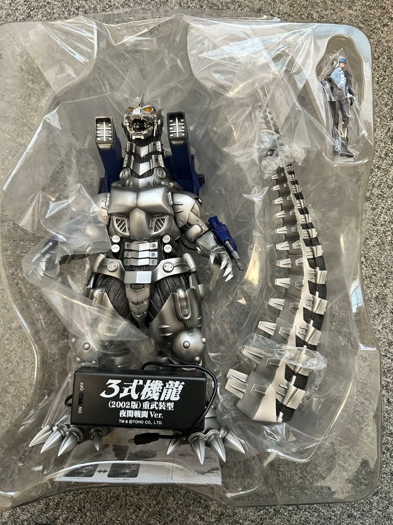 エクスプラス 東宝30cmシリーズ 3式機龍2002 夜間戦闘Ver. 新品