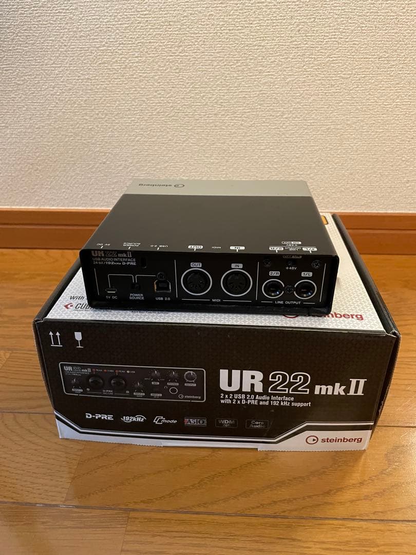 steinberg UR22 mk II USBオーディオインターフェイス