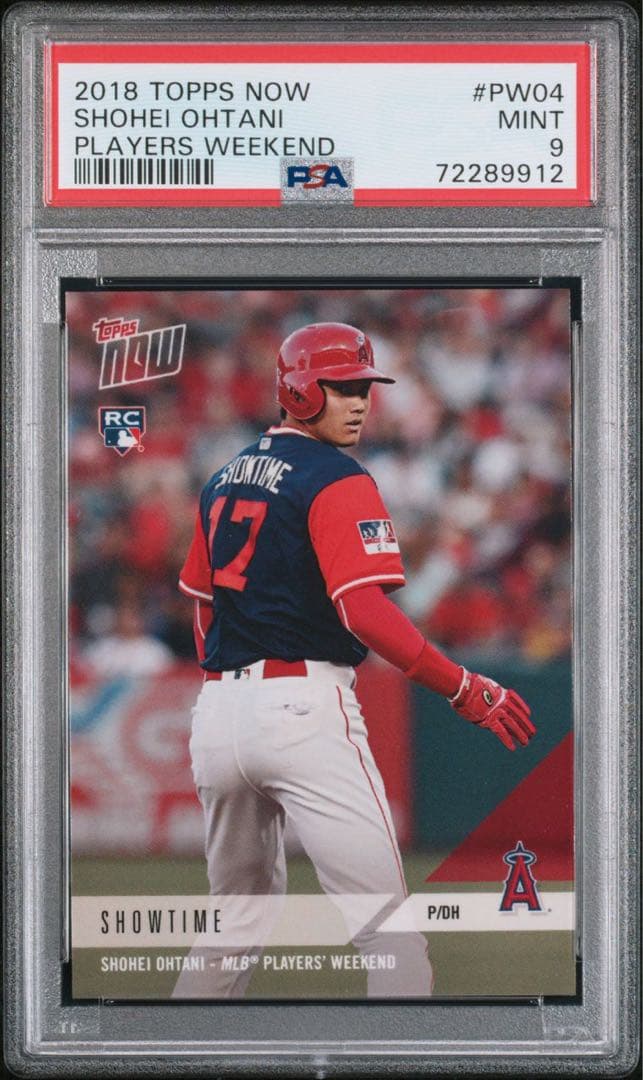 大谷翔平 2018 TOPPS NOW MLB #PW-04 SHOWTIME