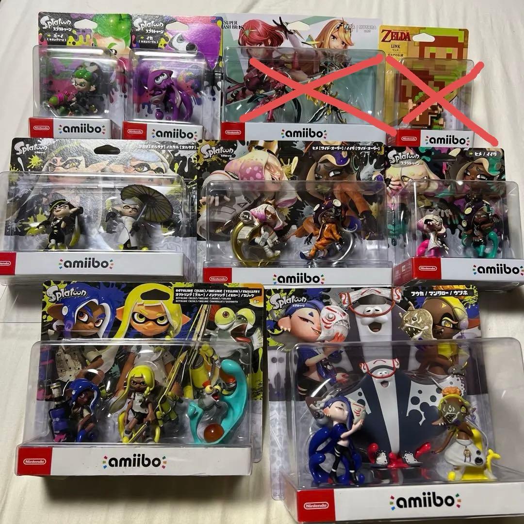 スプラ amiibo 14点セット