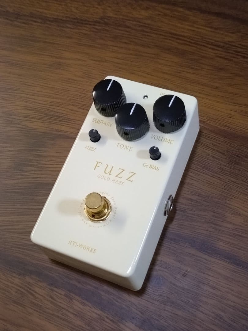 HTJ-WORKS GOLD HAZE FUZZ 限定クリーム色ディストーション