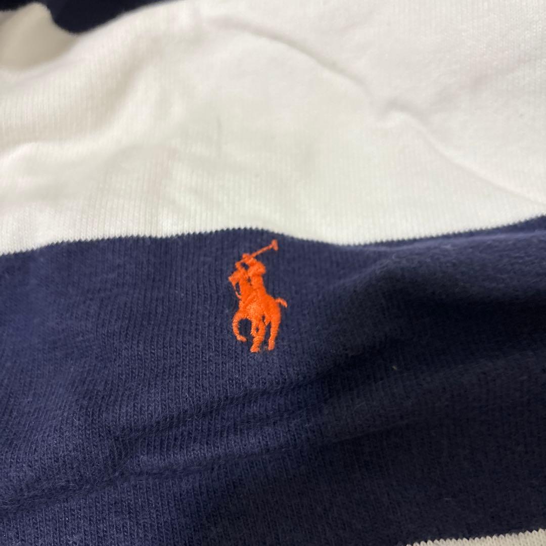 Polo by Ralph Lauren ラガーシャツ XL ネイビー/ホワイト