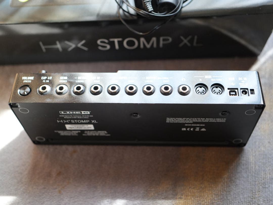 HX Stomp XL ギターエフェクター　アンプシュミレーター　美品箱付き