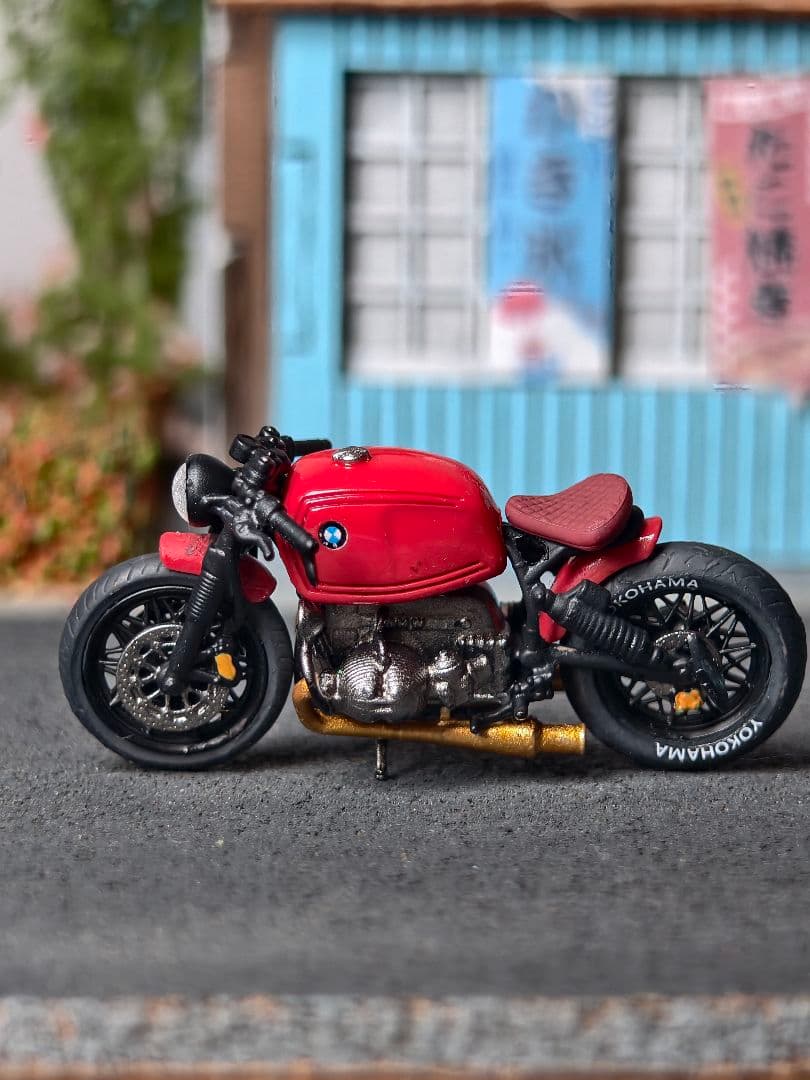 1/64  R100 バイク模型 ミニチュア