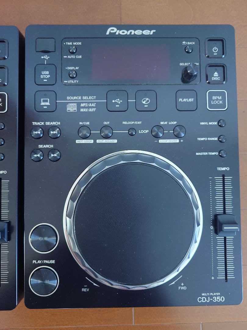 Pioneer CDJ-350 2台セット【動作確認済】