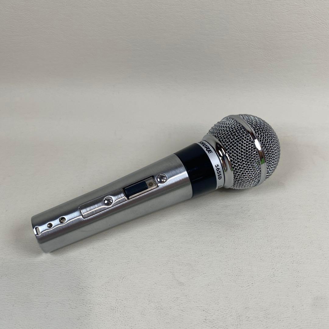 美品　SHURE DYNAMIC マイク　565SD