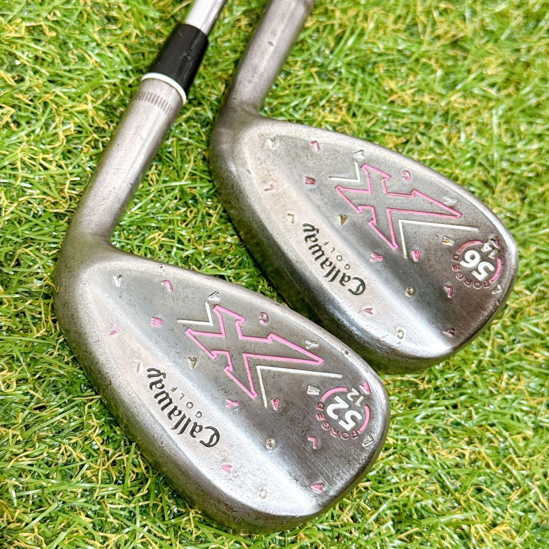 Callaway X Forged 52度 56度 ウェッジ 希少 【K470】