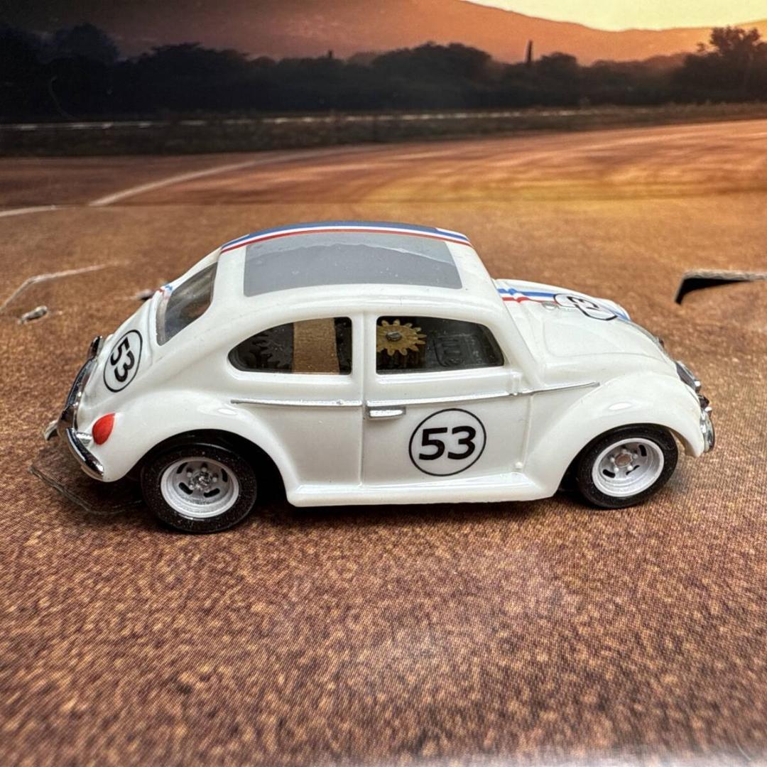 ディズニー☆ハービー☆ ☆HOスロットカー☆Herbie ☆Love Bug