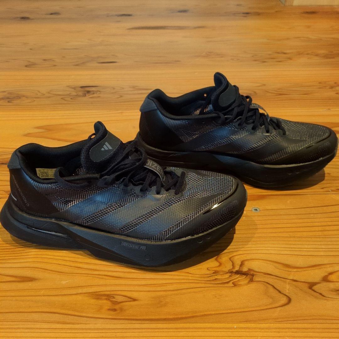 adidas adizero　ボストン13 ブラック 26.5cm
