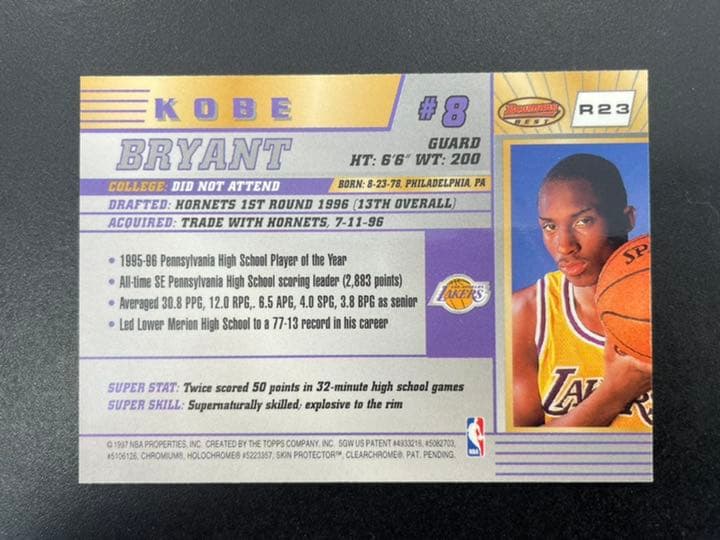 その他 NBA 96-97 Bowman's Best Kobe Bryant RC