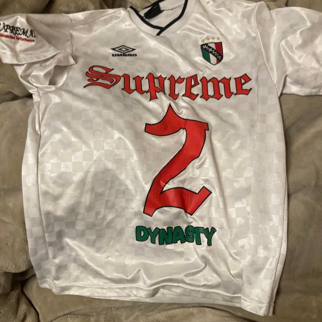 ウェア Supreme umbro soccer jersey S swag