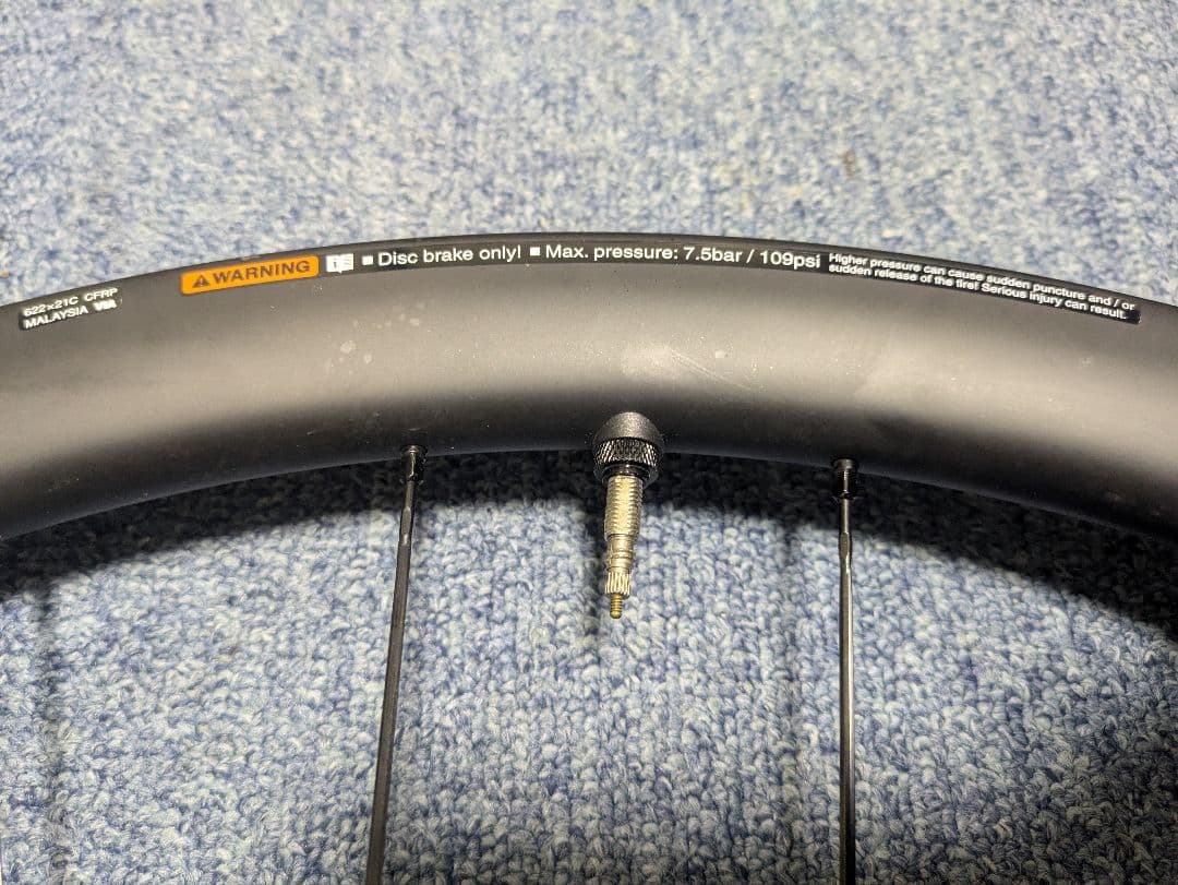 シマノ　DURA-ACE WH-R9270-C36-TL DISC 前輪のみ