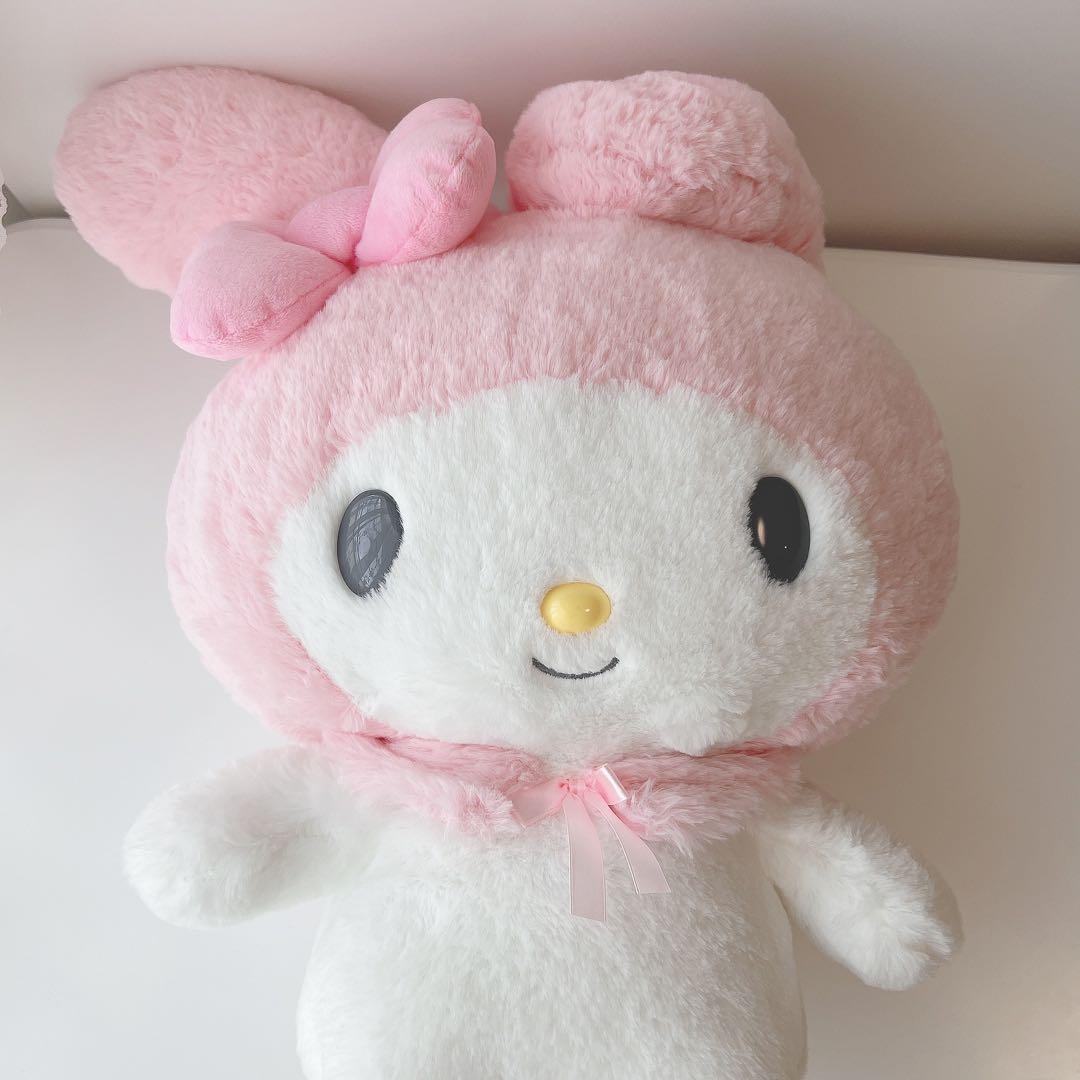 新品未使用美品 マイメロ♡ほわほわぬいぐるみ♡特大 BICサイズ 2L タグあり