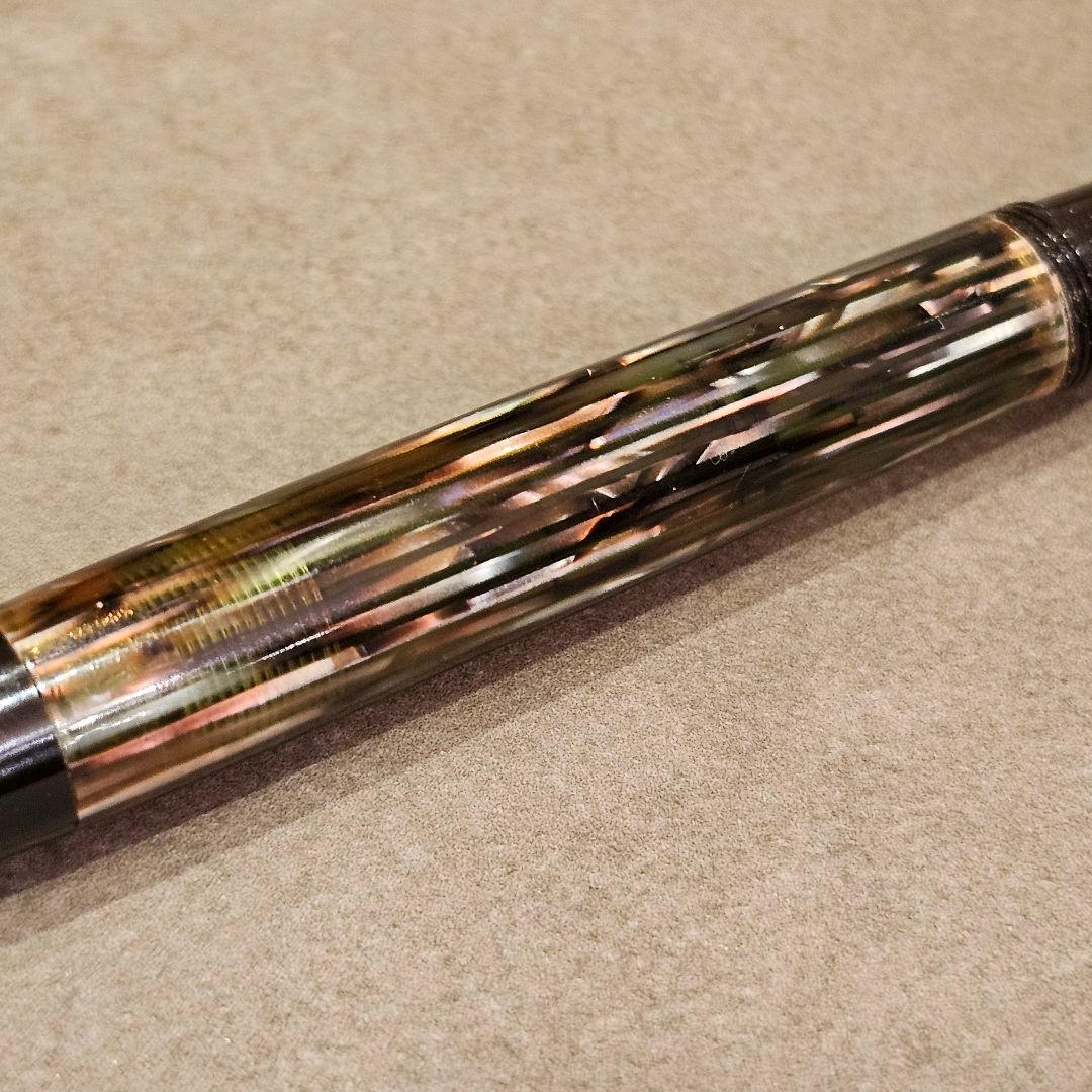 PELIKAN ペリカン 400 茶縞 14K 万年筆 ヴィンテージ
