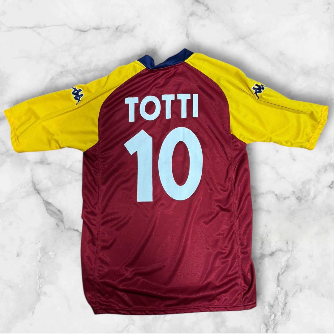 AS Roma Kappa Totti 10 シャツ