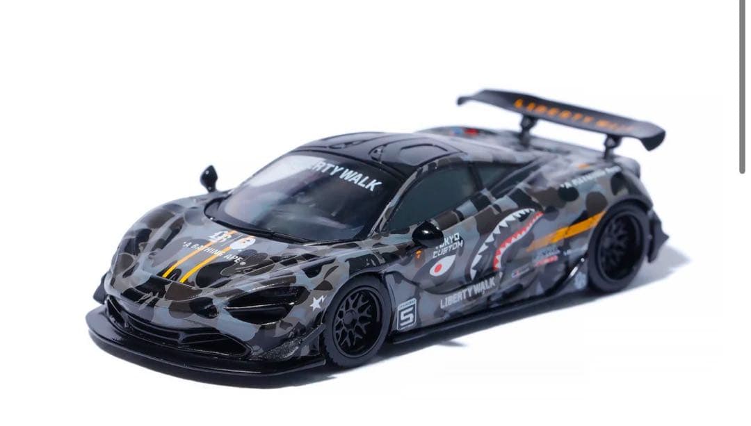 【 BAPE×LBWK 】NISSAN 1/64 マクラーレン 5台セット