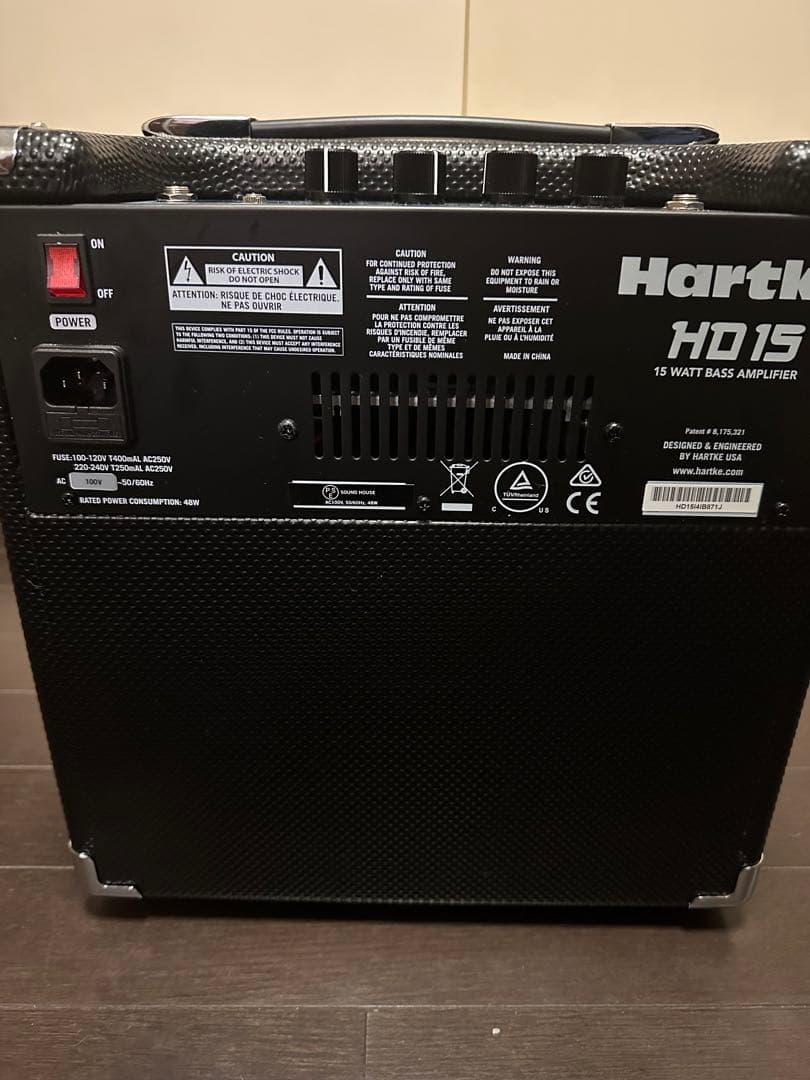 Hartke HD15 ベース用アンプ 15W