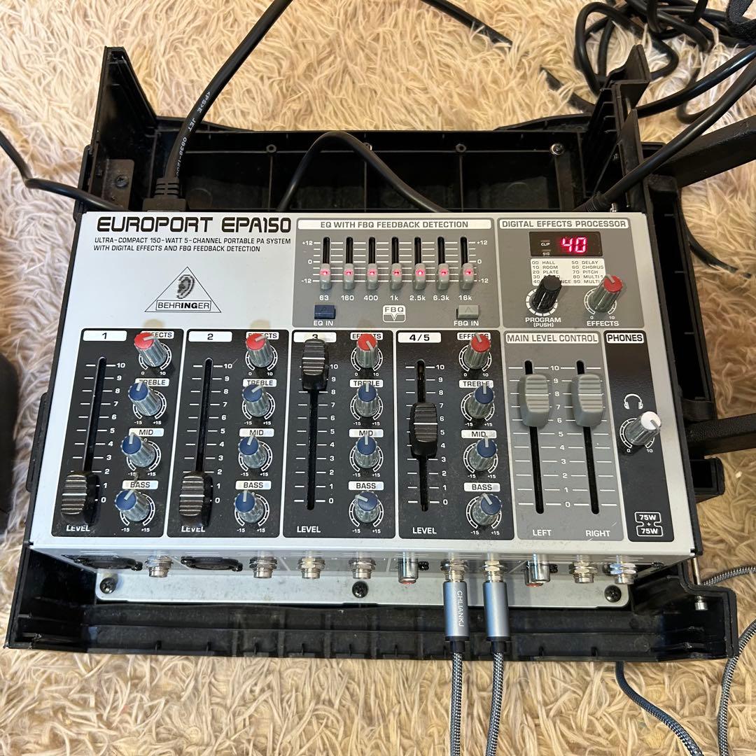 Behringer EUROPORT EP150 ポータブルPAシステム