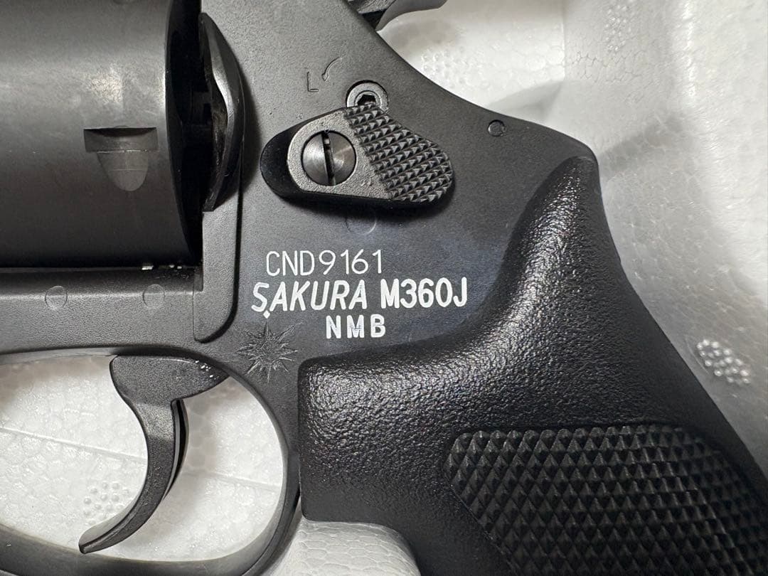 タナカ S&W M360J SAKURA 海上保安庁モデル HWモデルガン