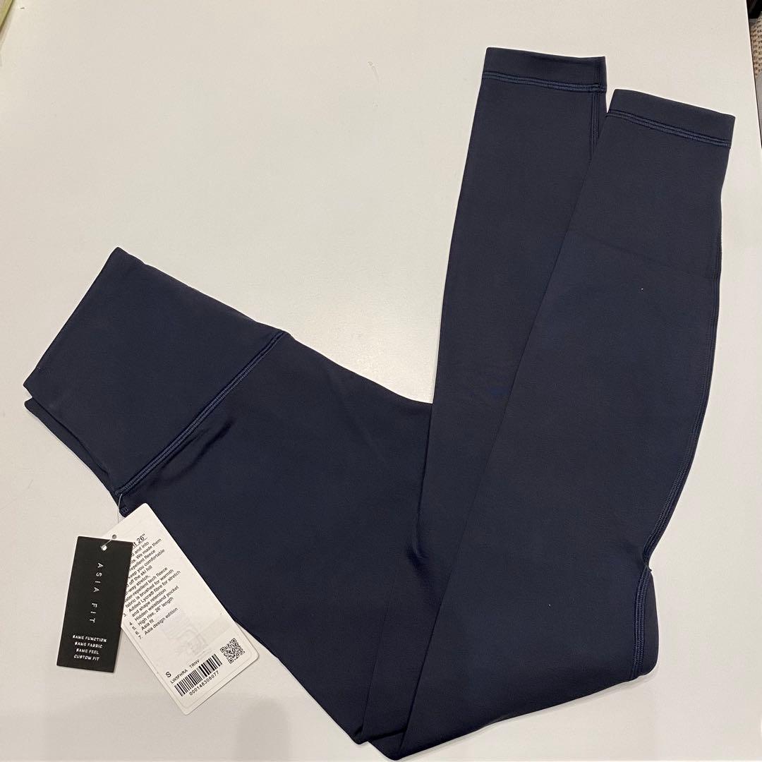新品⭐️lululemon Fleece HR Tight 26 ネイビー