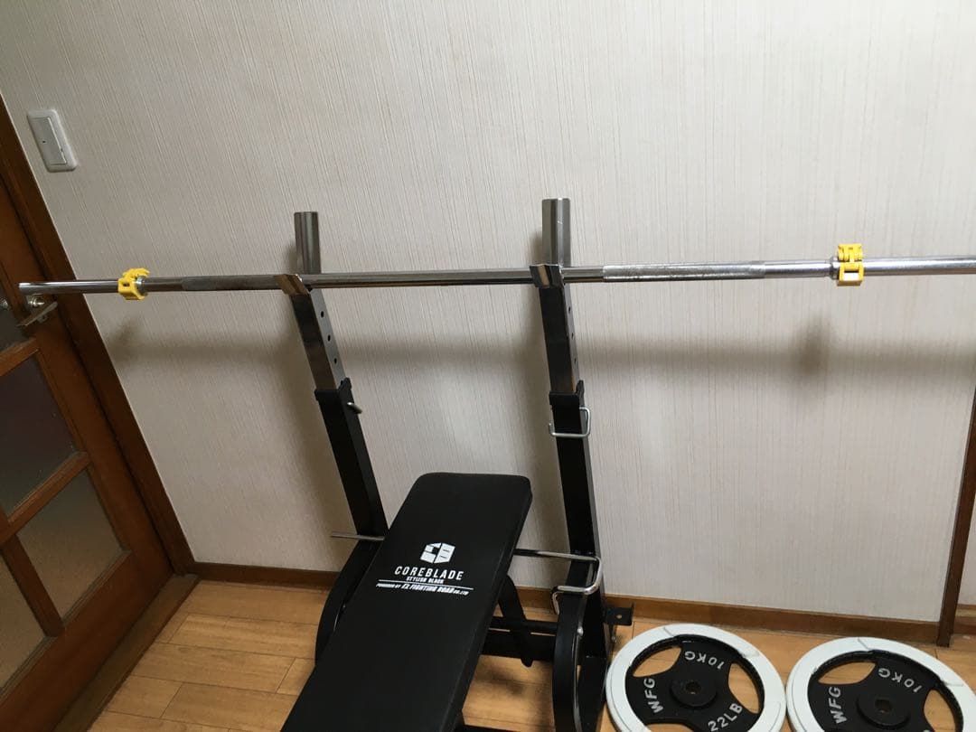 タケコプター 　FIGHTING ROAD ベンチプレスセット55Kg