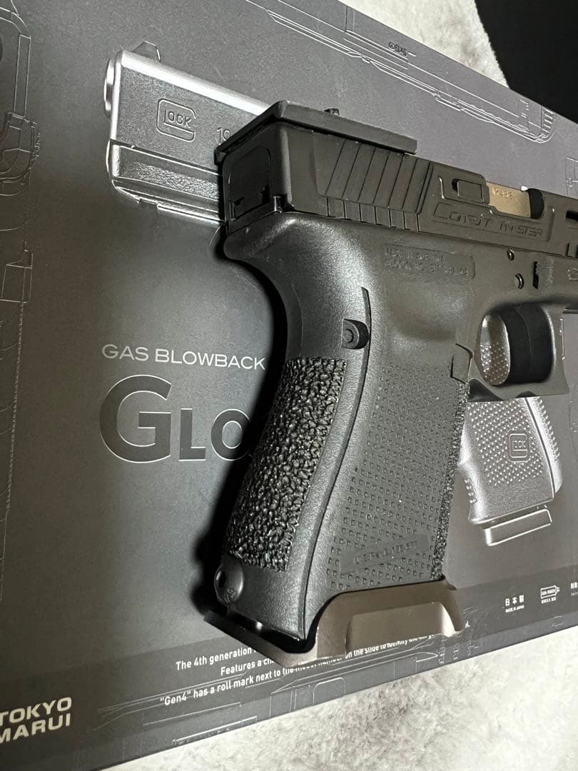 東京マルイGLOCK19Gen.4 momopapa製純正スライドカスタム
