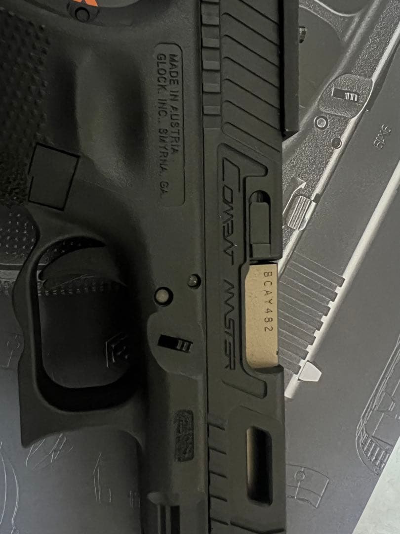 東京マルイGLOCK19Gen.4 momopapa製純正スライドカスタム
