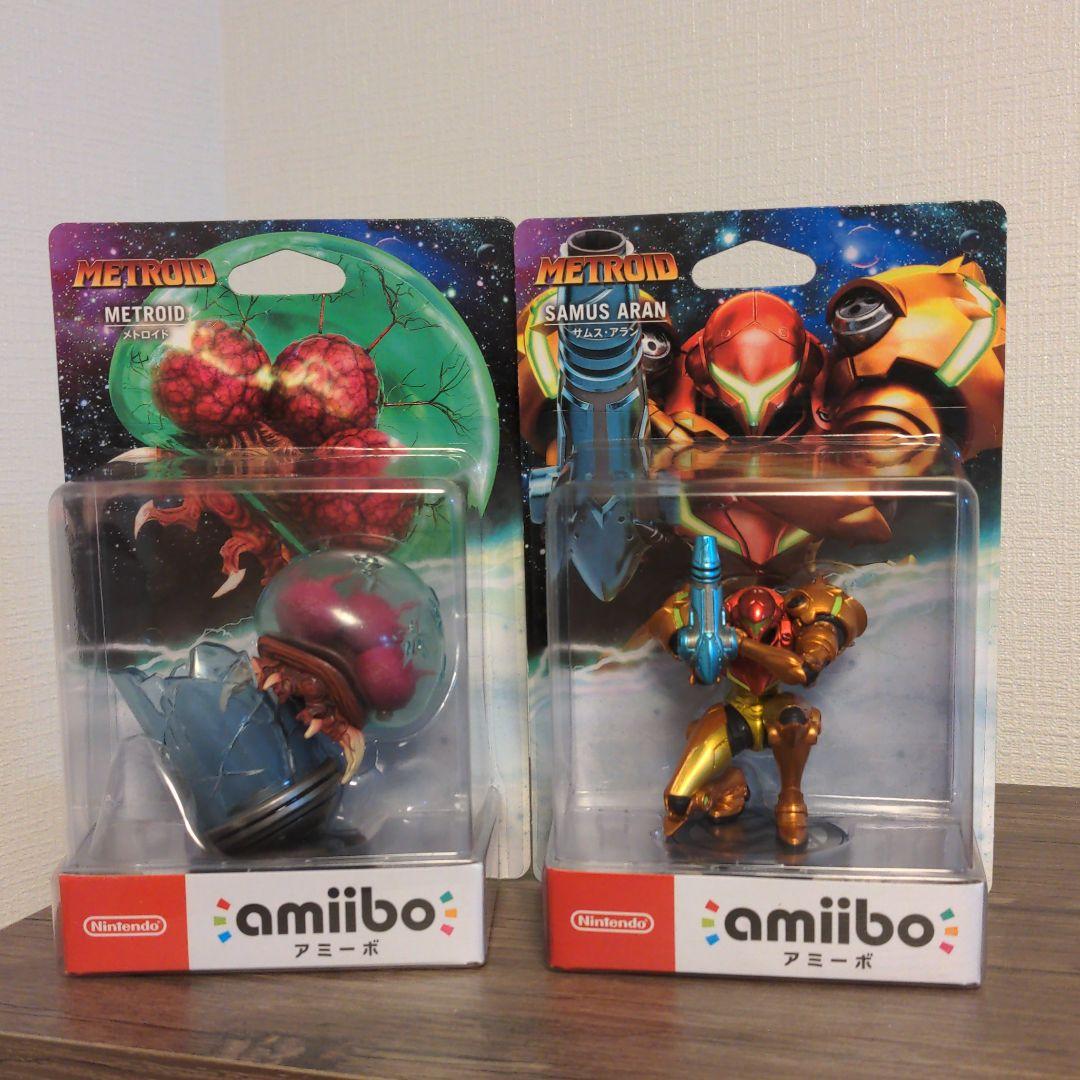 amiibo サムス メトロイド セット サムスリターンズ アミーボ