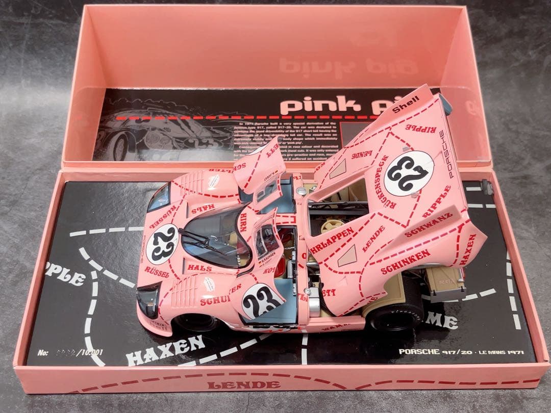 ポルシェ　917 1/18 Pink Pig ルマン PMA ミニチャンプス