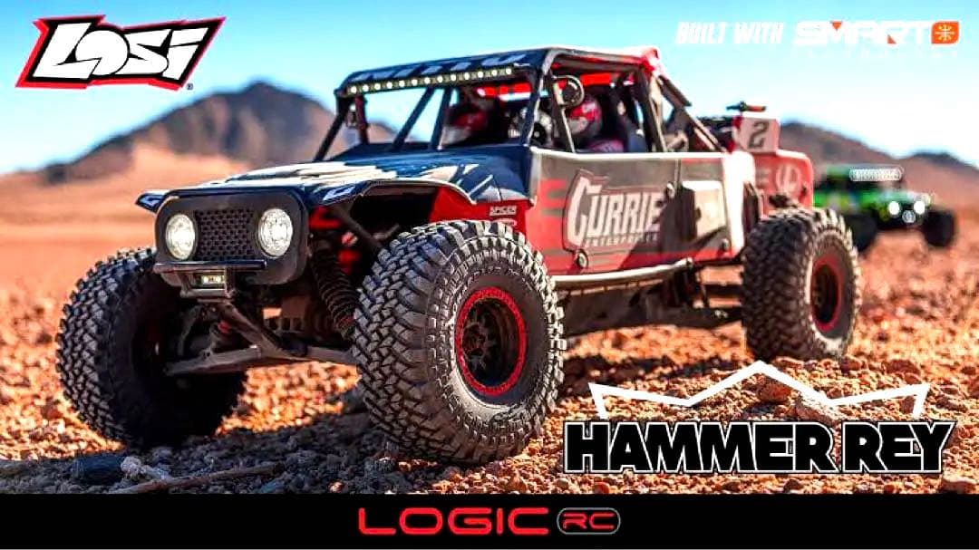 LOSI Hammer Rey U4 4X4 ブラシレス