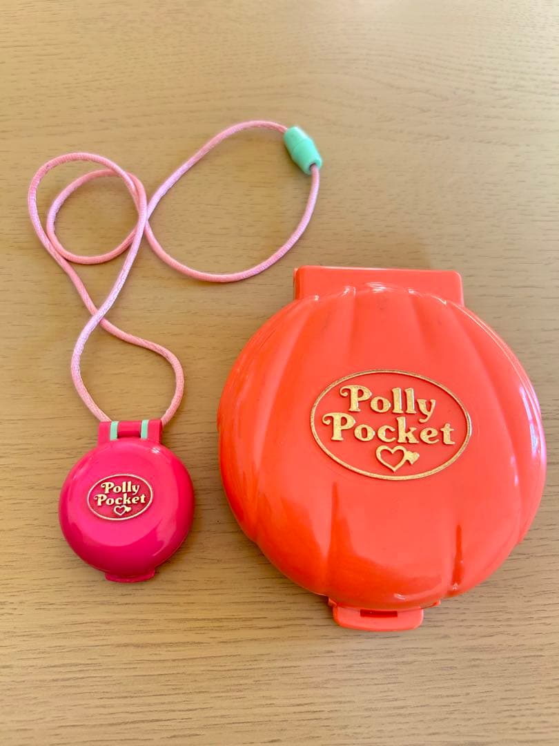 polly pocket ポーリーポケット 2点セット コンパクトとペンダント
